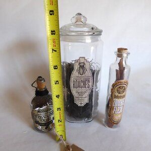 Cradle to Grave Curiosities | Accents | New Glass Apothecary Bottles ...